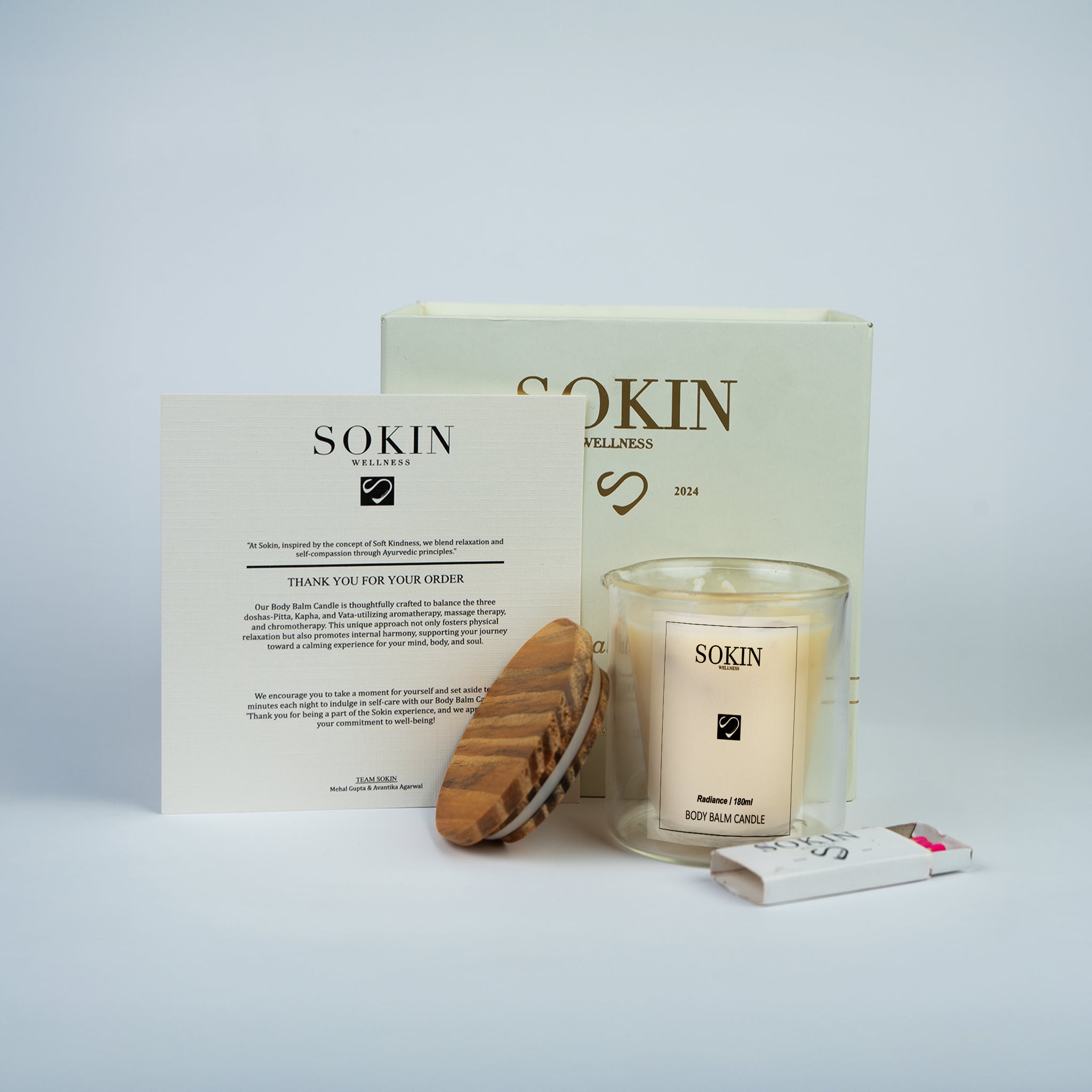 SOKIN Radiance Lavender Body Balm Candle – Sokin Wellness
